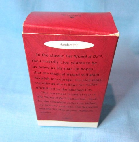 Hallmark The Cowardly Lion Wizard of Oz 1994 Keepsake Christmas ...