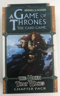 Game of Thrones Horn That Wakes Chapter Pack CCG Card Game Deck Set | eBay