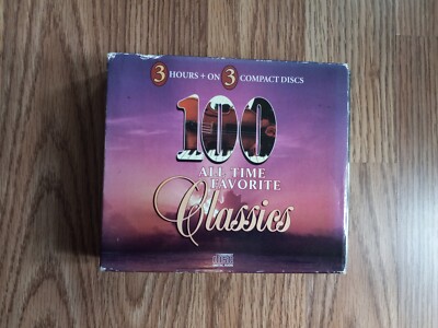 100 All Time Favorite Classics (3 CD Set,1994, Madacy Music) With ...