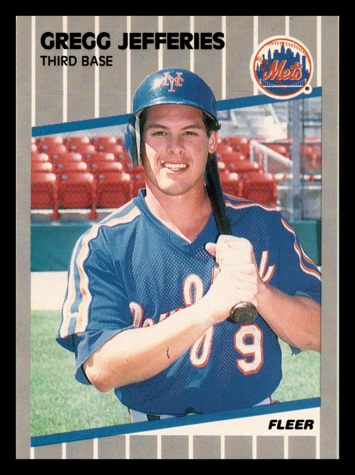Gregg Jefferies RC 1989 Fleer #38 Rookie New York Mets Mint | eBay