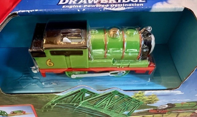 Thomas & Friends Trackmaster Raise & Lower Drawbridge Motorized Percy ...