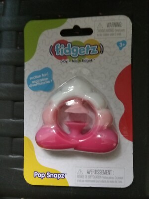Fidgetz Pop Snapz Compact/Small Sensory Toy Pink NEW | eBay