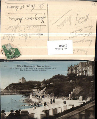 332201,Bretagne Ille-et-Vilaine Dinard La Digue et la Pointe du ...