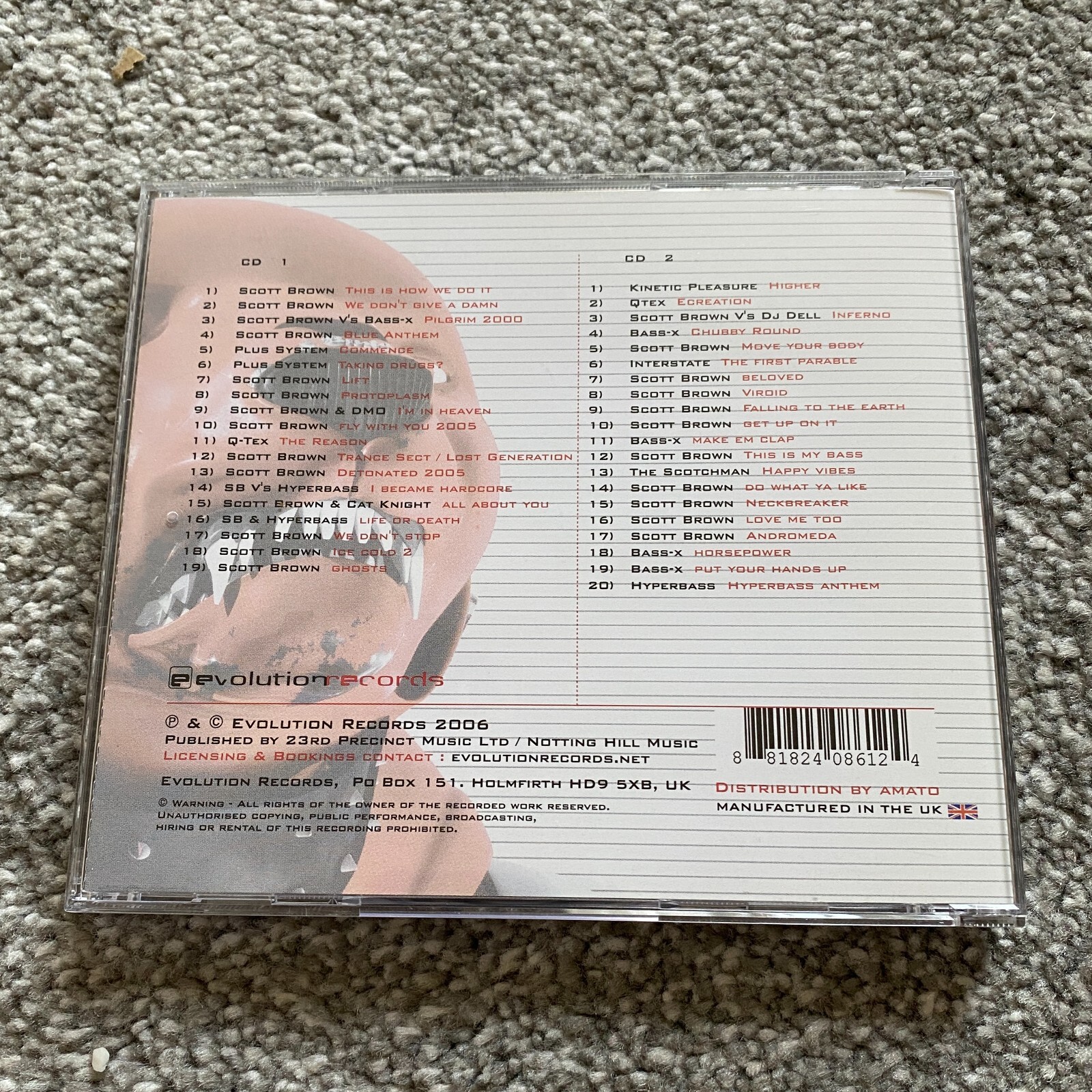 Scott Brown - 10 Years Of Hardcore Volume 2 - Double CD | eBay