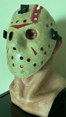 Licensed life sized Jason Voorhees Bust - Friday the … - Gem