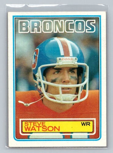 1983 NFL Topps Steve Watson #269 Denver Broncos 83-TFBC | eBay