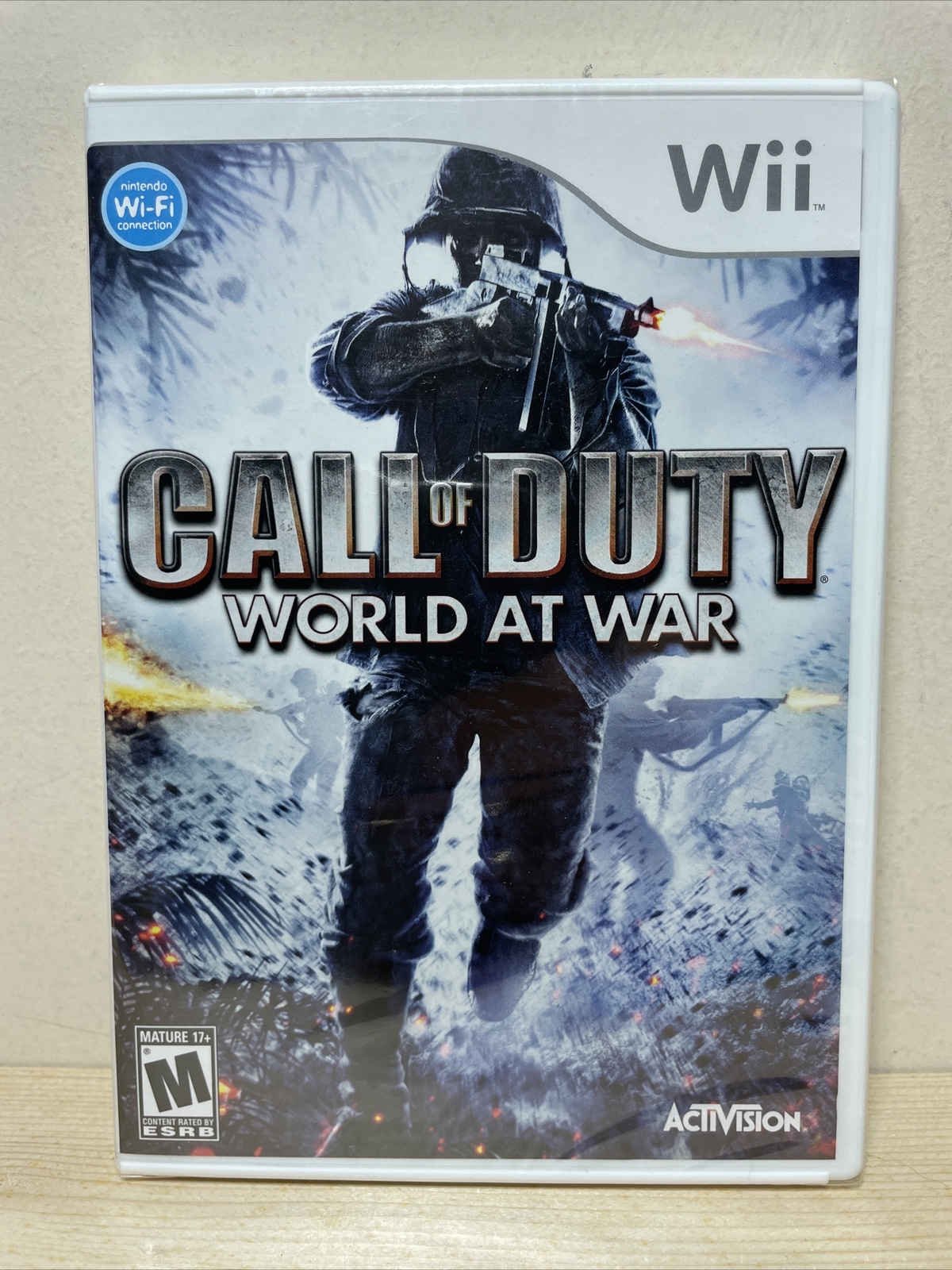 Call of Duty: World at War Wii game SEALED/new Complete COD Combat WWII ...