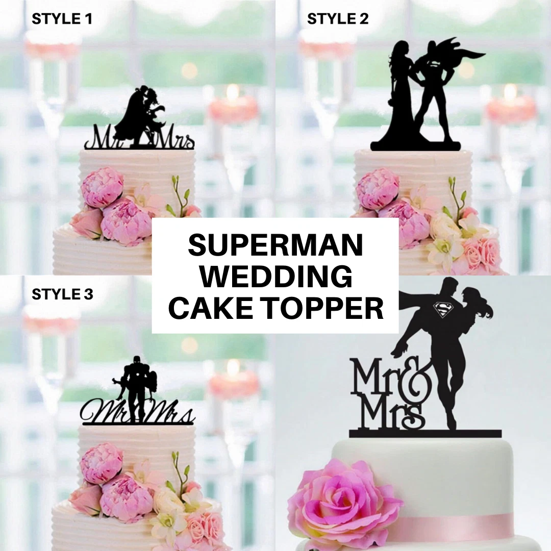 Superhero Wedding Cake