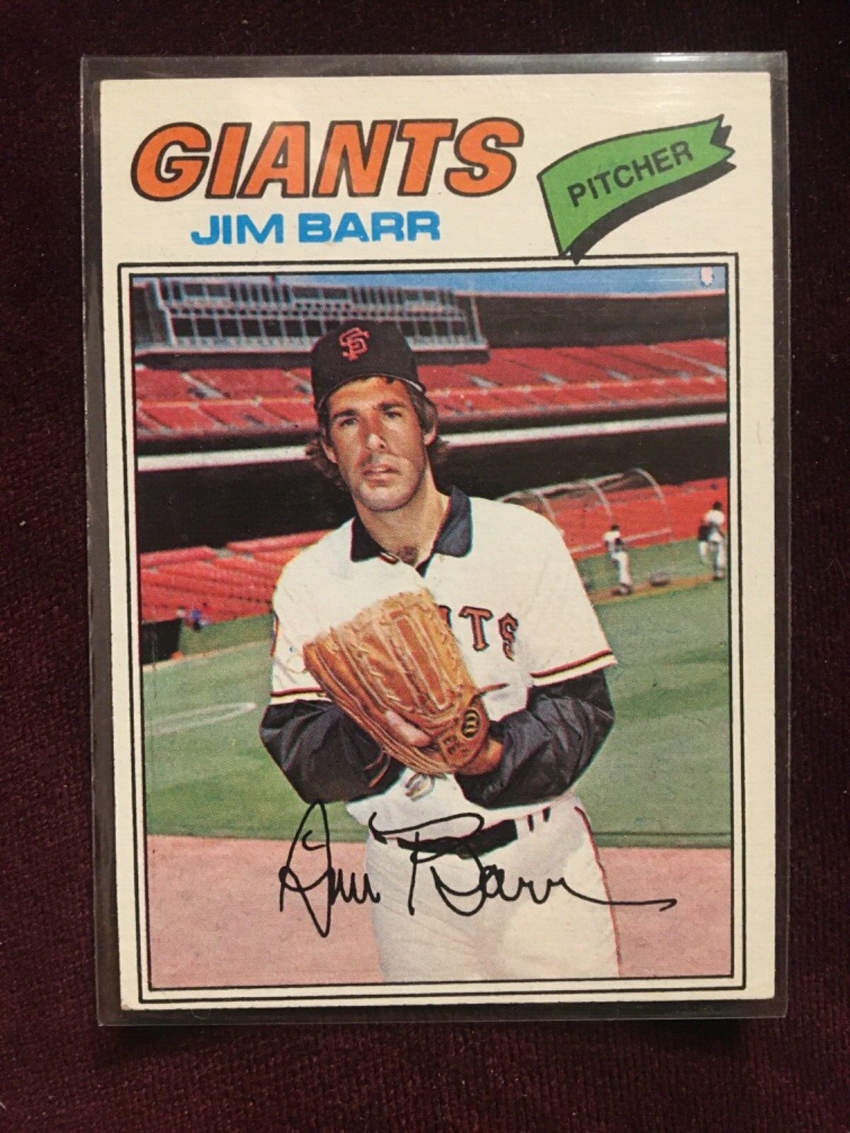 1977 Topps #609 Giants Jim Barr Baseball Card | eBay