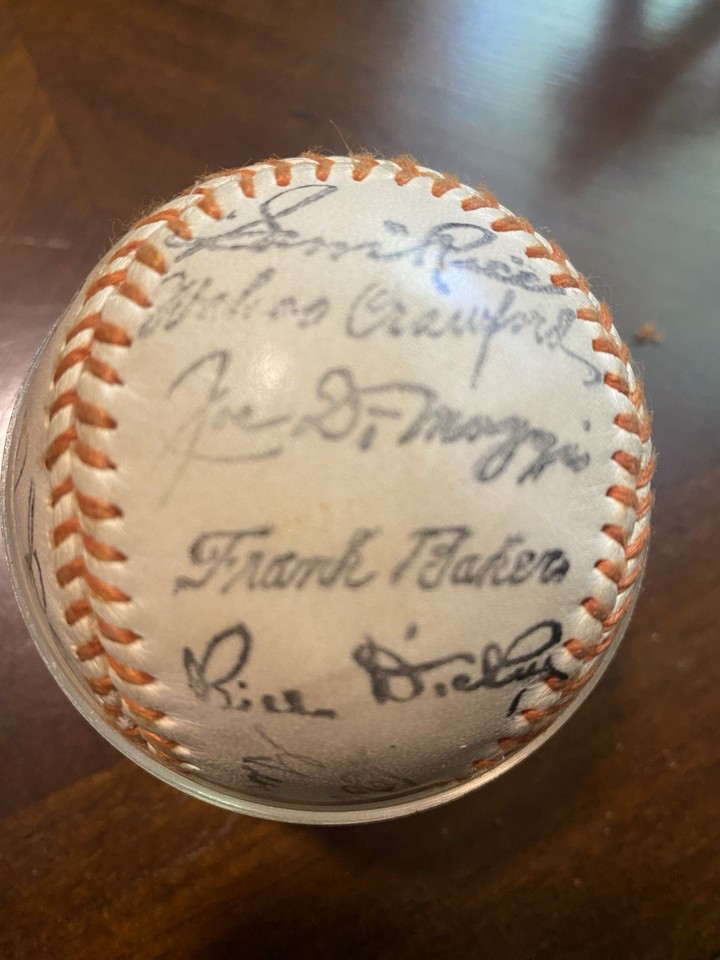 The 1939 Detroit Tigers Baseball Babe Ruth Signed | eBay