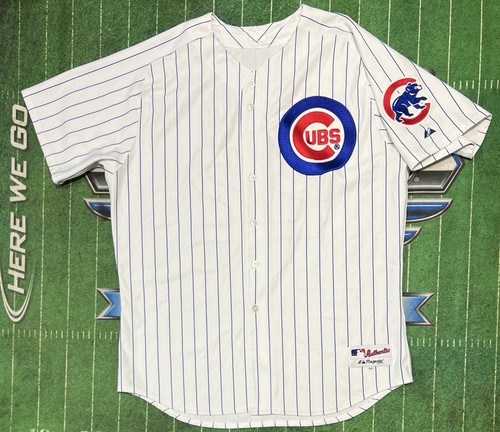 MAJESTIC AUTHENTIC MARK PRIOR CHICAGO CUBS HOME JERSEY Sz 52 MLB ...