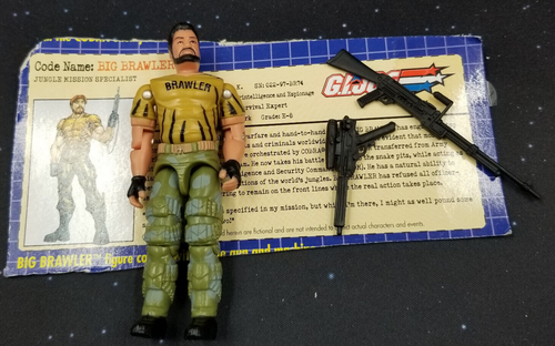 Gi Joe (Big Brawler) Black Hair Tiger Force 2003 loose figure | eBay