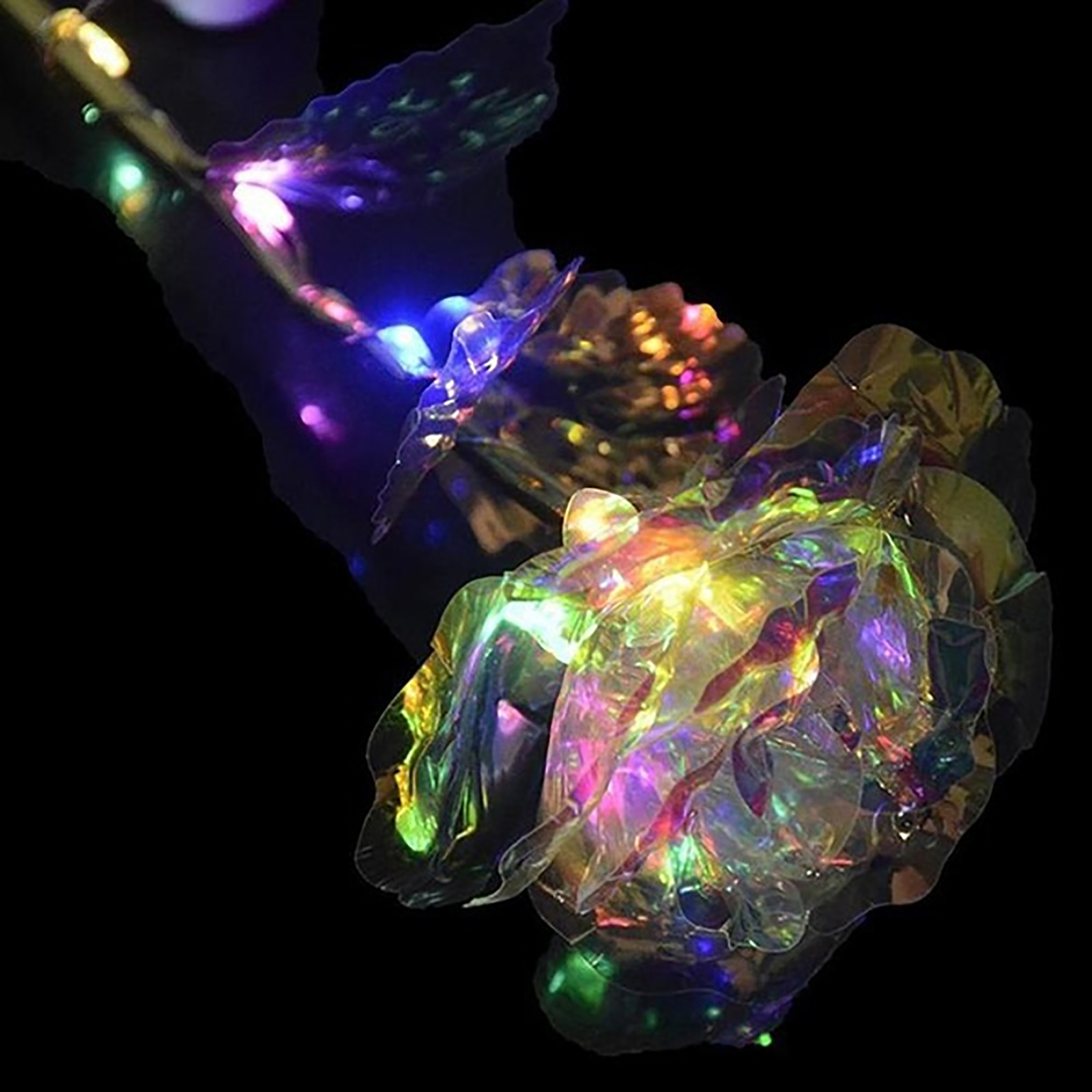 Fake Led Rose Long Lasting Home Decor Decorating Simulation Rose ...