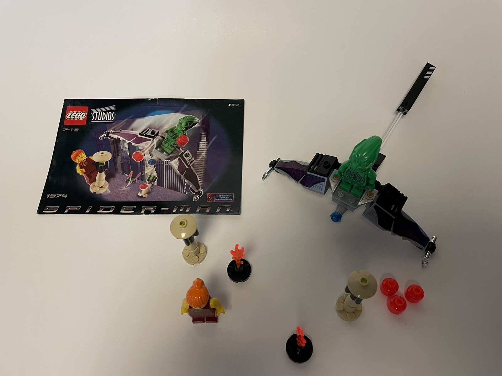 LEGO 1374 - Spider-Man: Studios - Green Goblin - 2002 - COMPLETE - RARE ...
