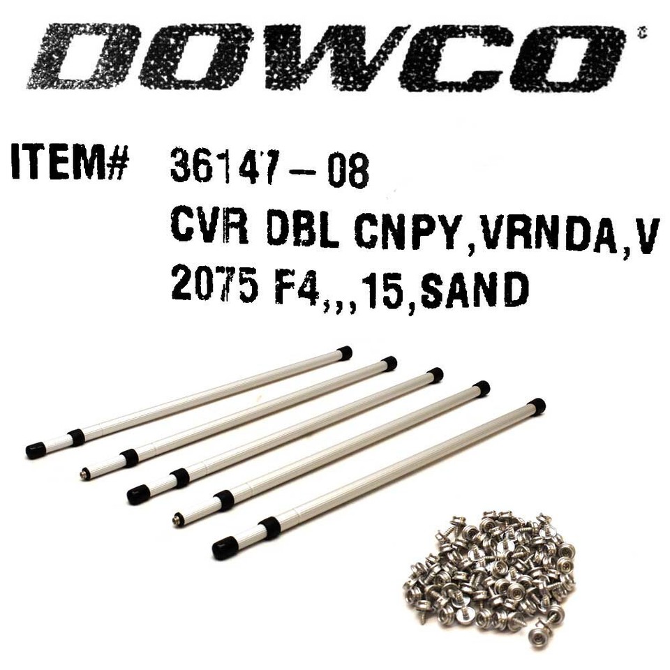 Veranda Pontoon Boat Double Canopy Cover 36147-08 | V2075-F4 Dowco | eBay