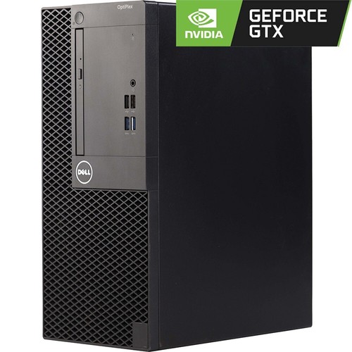 Dell Gaming PC Tower Intel Core i5 16GB RAM 1TB HD 240GB SSD Windows 10 ...