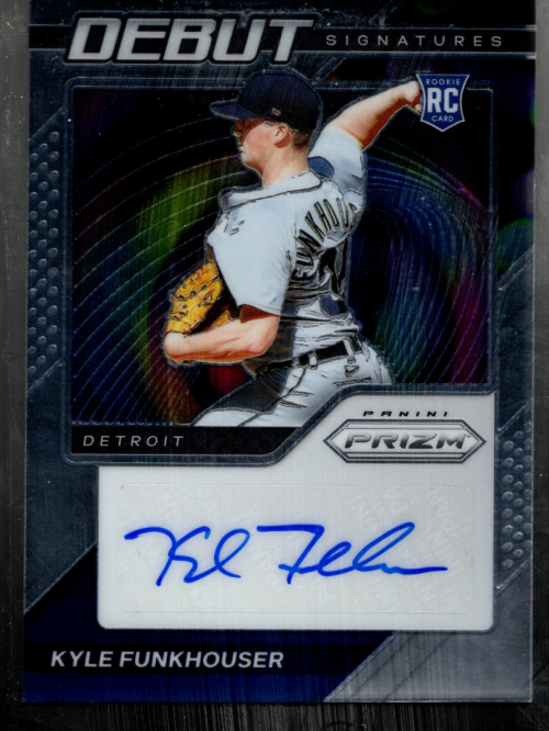 A9589- 2021 Panini Prizm Debut Signatures #13 Kyle Funkhouser Auto - NM ...
