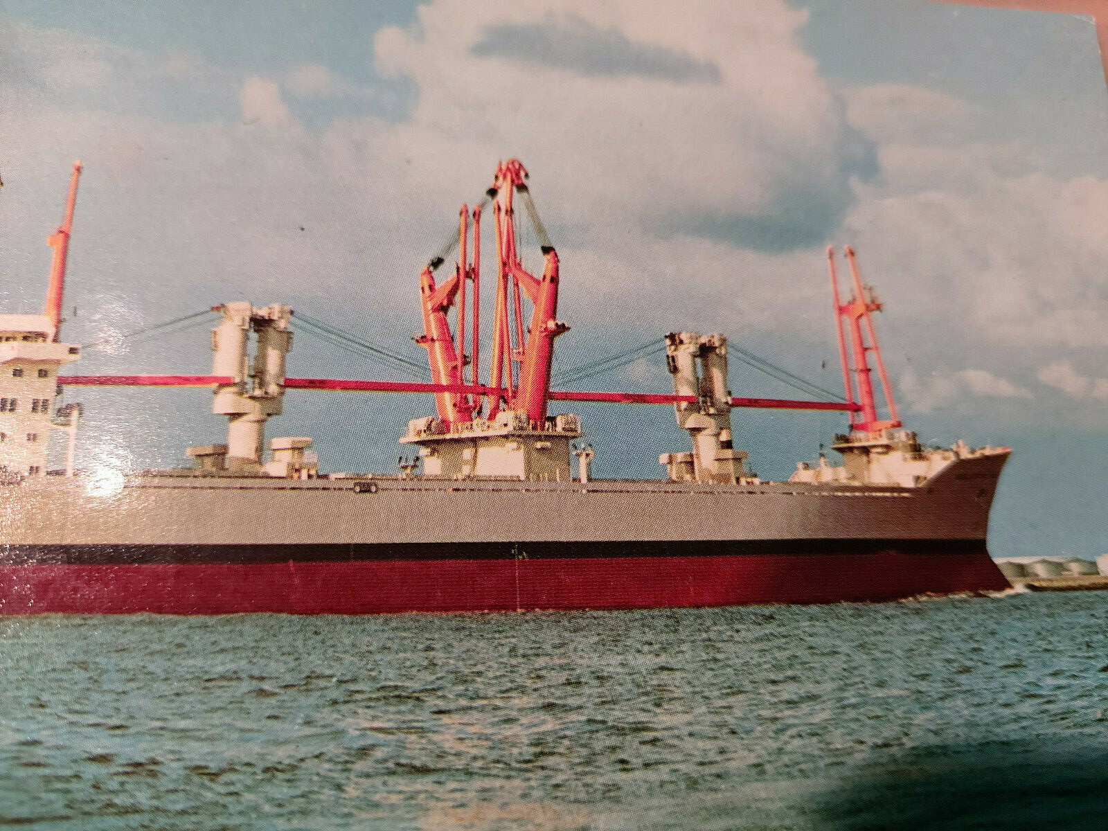 Postkarte Frachtschiff MV Nedlloyd Baltimore? Reederei Nedlloyd ...