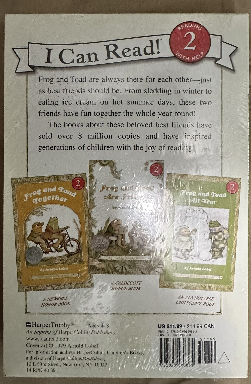 I Can Read Level 2 Ser.: The Frog and Toad Collection Box Set ...