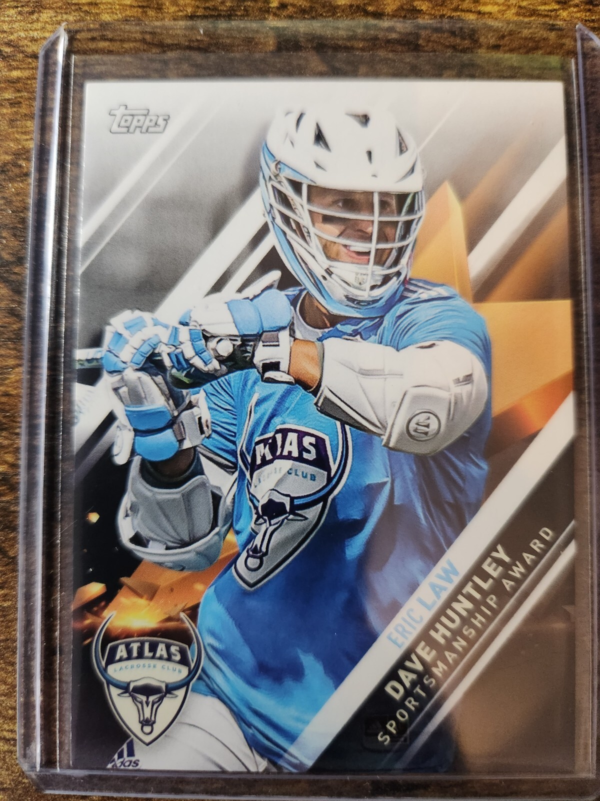 2022 Topps PLL Premier Lacrosse Eric Law Award Winner Insert #AW-10 ...