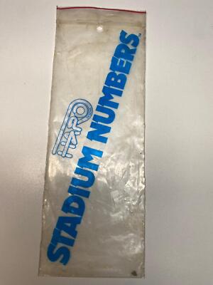 new old stock HARO 7" Stadium NUMBERS for vinrage BMX Number PLATES | eBay