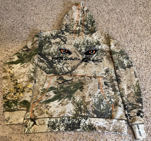 Cabela's Predator Quest Sweatshirt Hoodie Camo Mens Size Small Hunting ...