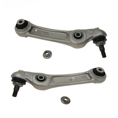 Lemforder Set 2 Front Control Arms w/ Bushings Wishbone For BMW F10 F12 ...