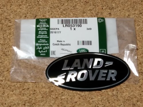 GENUINE LAND ROVER DECAL NAME PLATE GRILLE EVOQUE RANGE ROVER SPORT ...