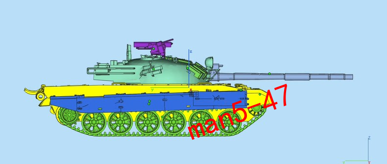 3D printing 1/72 North Korean Army 915 tank Unpainted model kit | eBay