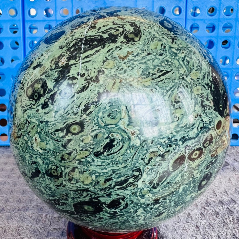 Natural Kabamba Jasper Crystal Sphere Kambaba Rock Agate Mineral Reiki ...