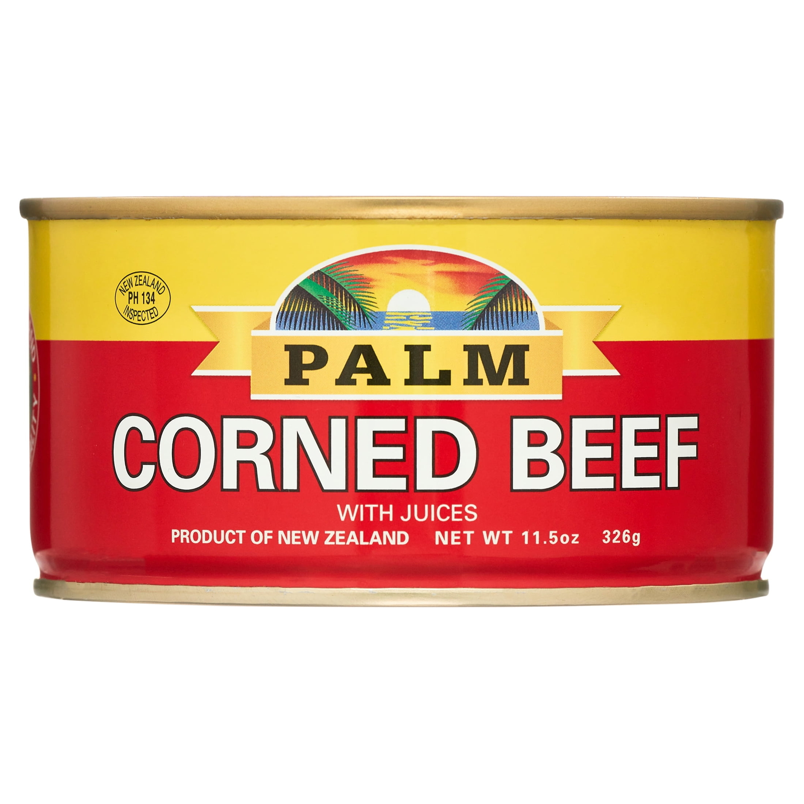 (6 Pack) PALM Corned Beef 11.5 Oz Can 13 Grams of Protein Per Serving ...