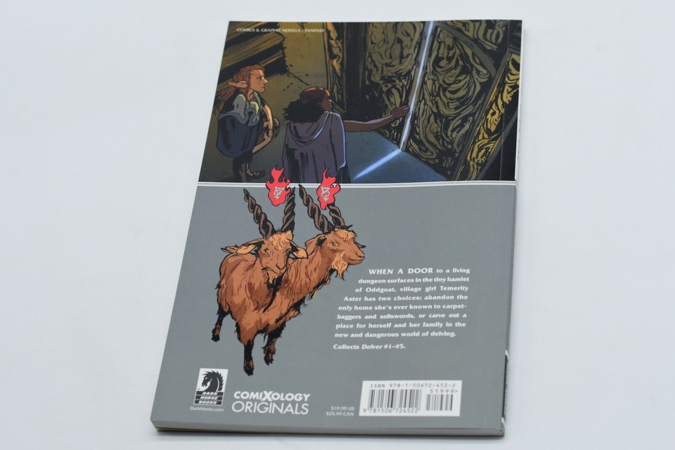 Delver PAPERBACK - 2021 by MK Reed Dark Horse Fast Shipping YES ...