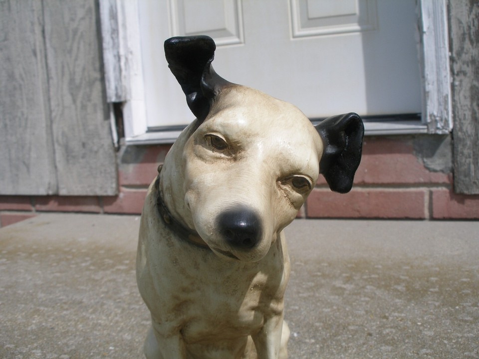 RCA VICTOR PHONOGRAPH VICTROLA /RADIO "NIPPER" DOG, 14 1/2" TALL ...