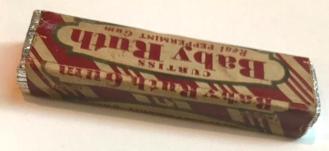 1920's Curtiss Candy Baby Ruth Peppermint Chewing Gum Full Unopened ...