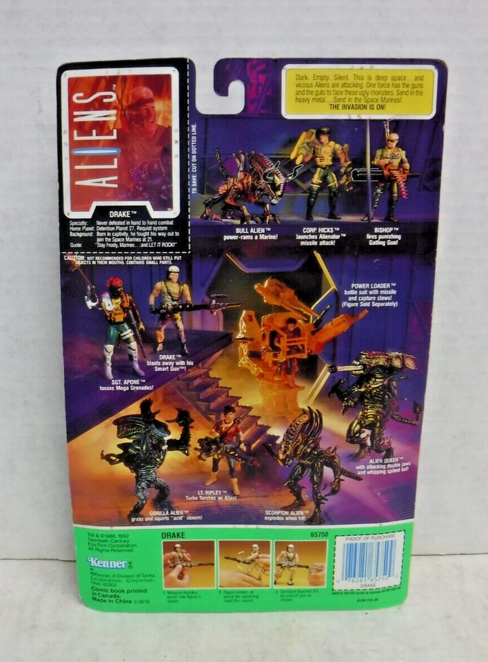 Drake Space Marine Aliens Kenner 1992 Figure 051324AST3 | eBay
