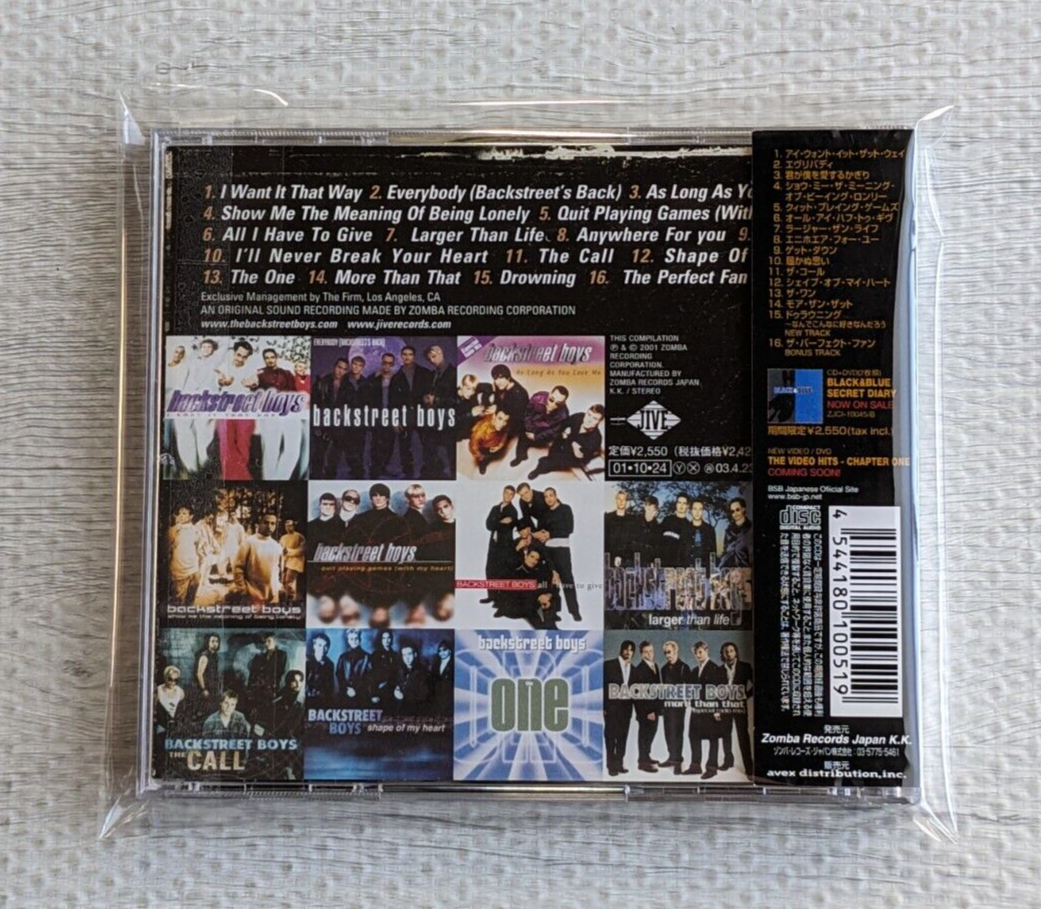 Backstreet Boys - ‎Greatest Hits Chapter One CD Japan Obi +1 BONUS | eBay