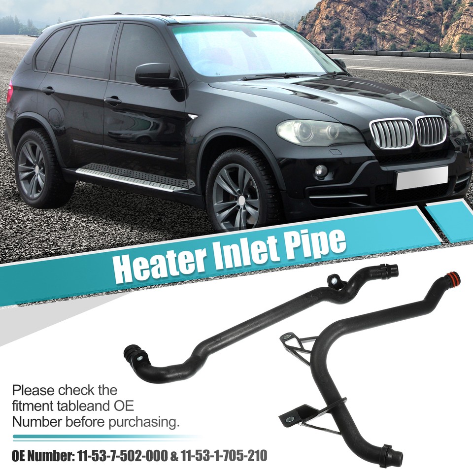 Water Engine Heater Inlet Coolant Pipe 11531705210 11537502000 for BMW ...
