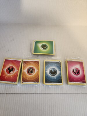 5 Sealed Energy Packs Pokemon Lot L5 | eBay