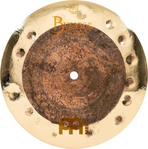 Meinl Cymbals Byzance 10" Dual Splash —Hand Hammered B20 Bronze (B10DUS ...