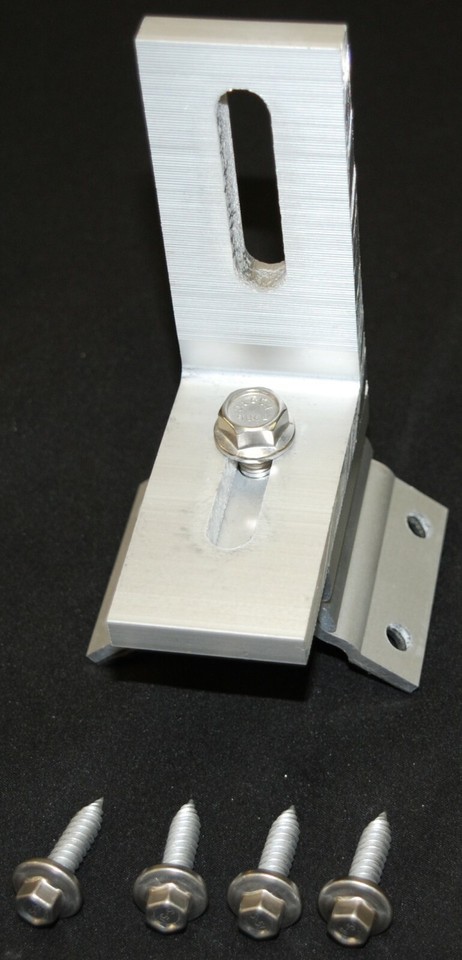 10 MageBracket RH or RL w/ L Trapezoidal R-Panel Metal Roof Solar ...