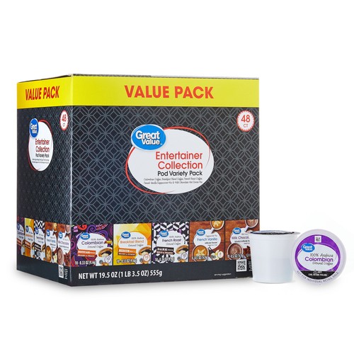 Great Value Entertainer Collection Pod Variety Pack, 48 Count ...