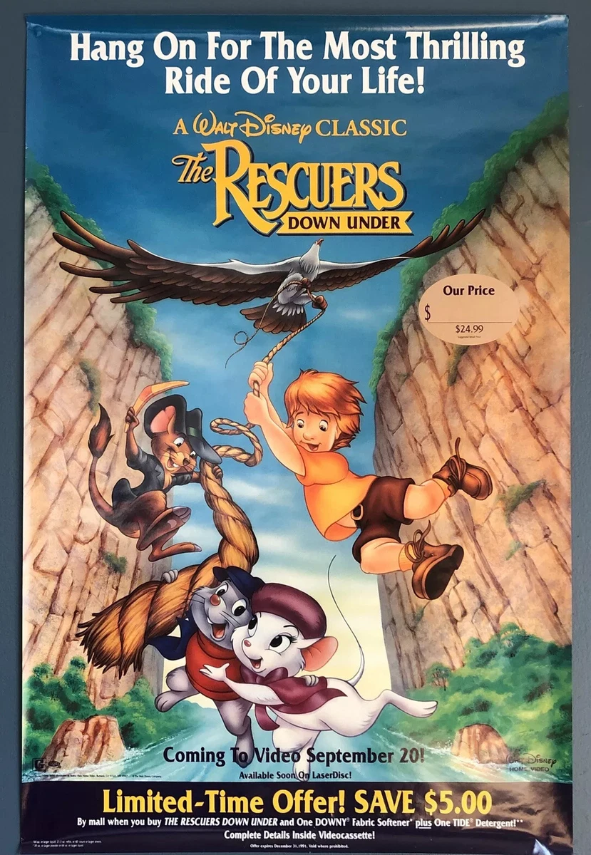 The Rescuers Poster