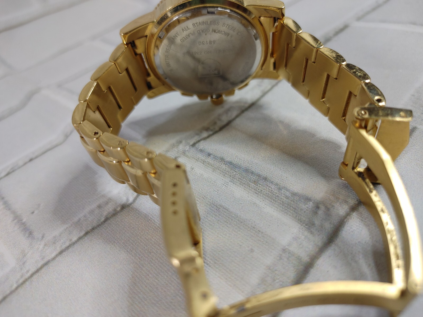 RARE Zeitner MASTERGRAPH Chronograph ZM1986 Men's Luxury Gold Swiss ...