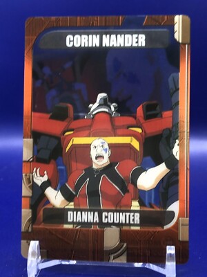 Corin Nander Mobile Suit Gundam 8-18-198 Clear Card Morinaga | eBay