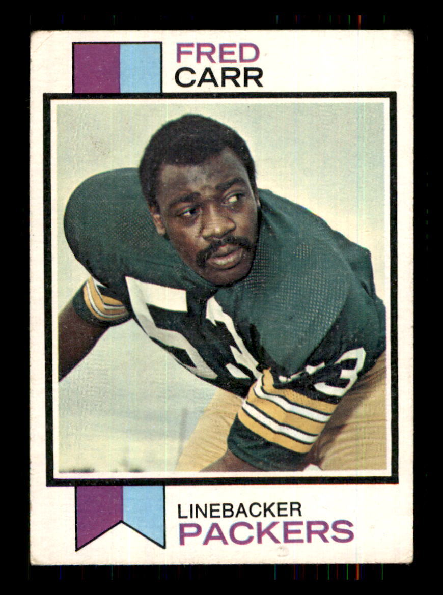 1973 Football Topps Fred Carr Green Bay Packers #521 RC1 | eBay