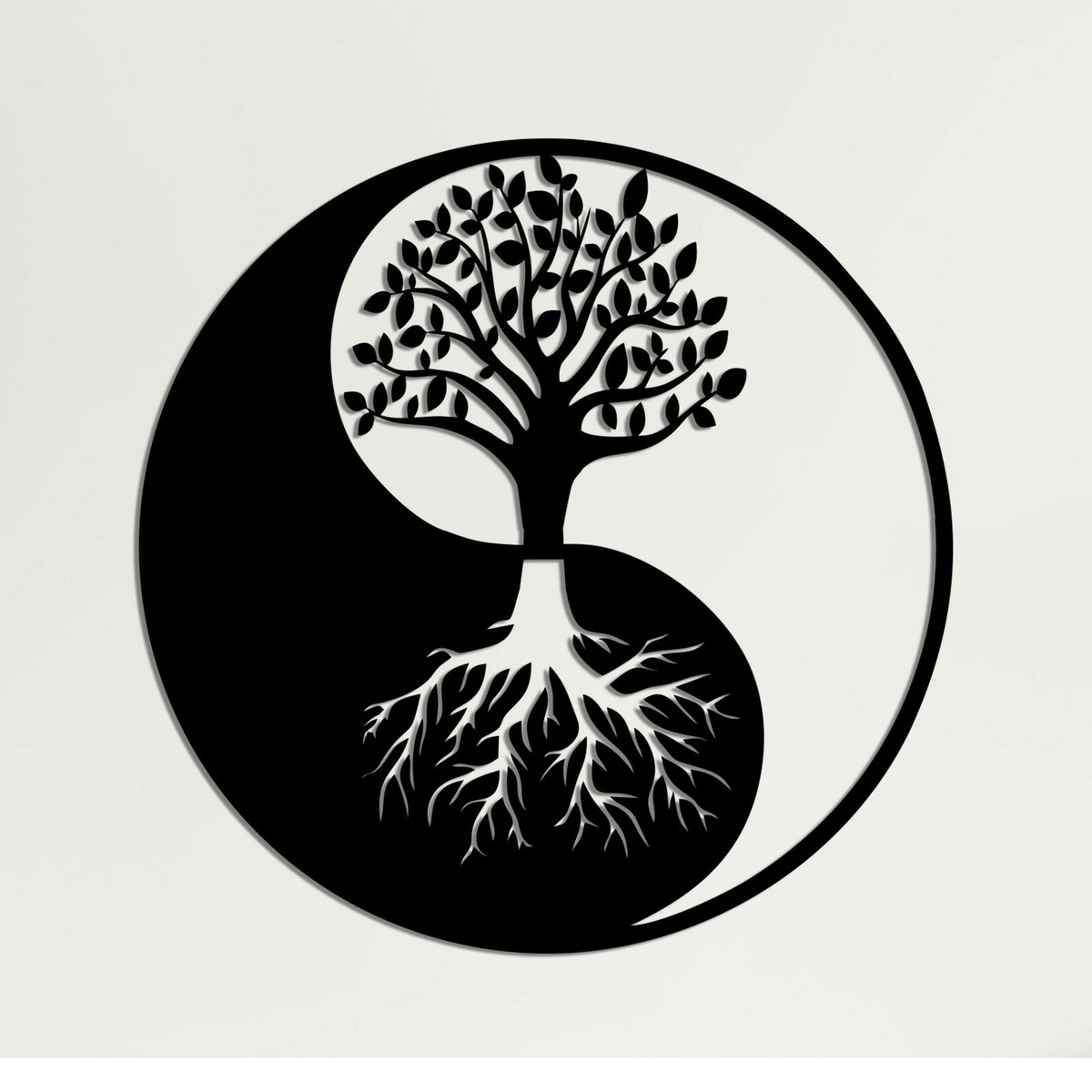 Yin Yang Taoism Symbol Metal Wall Accent Art Decor Ebay This Item Is