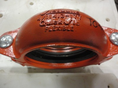 Victaulic 177 QuickVic Flexible Coupling 4" Grooved IPS Fitting | eBay