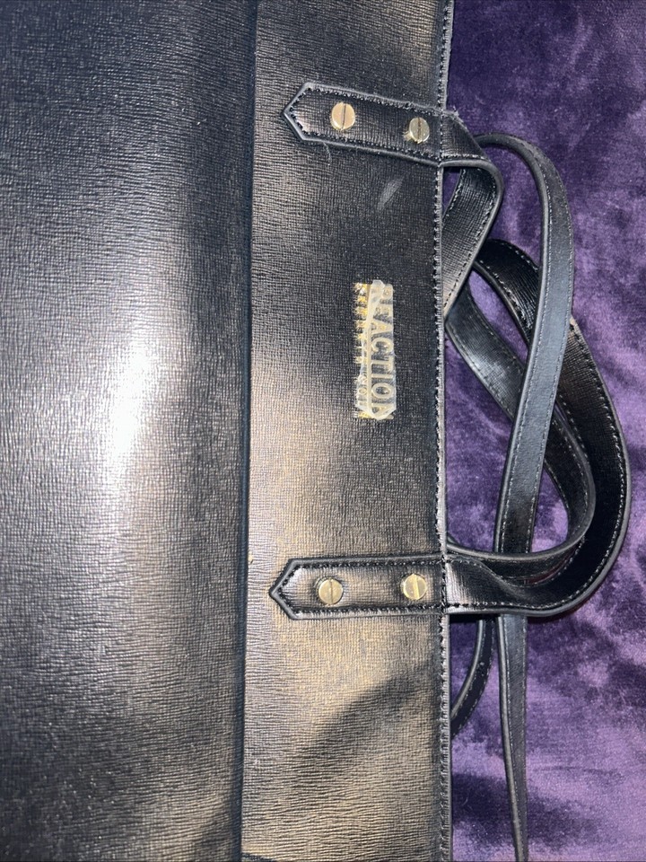 Kenneth Cole Reaction Black Pebbled 20" Computer Laptop Tote Bag | eBay