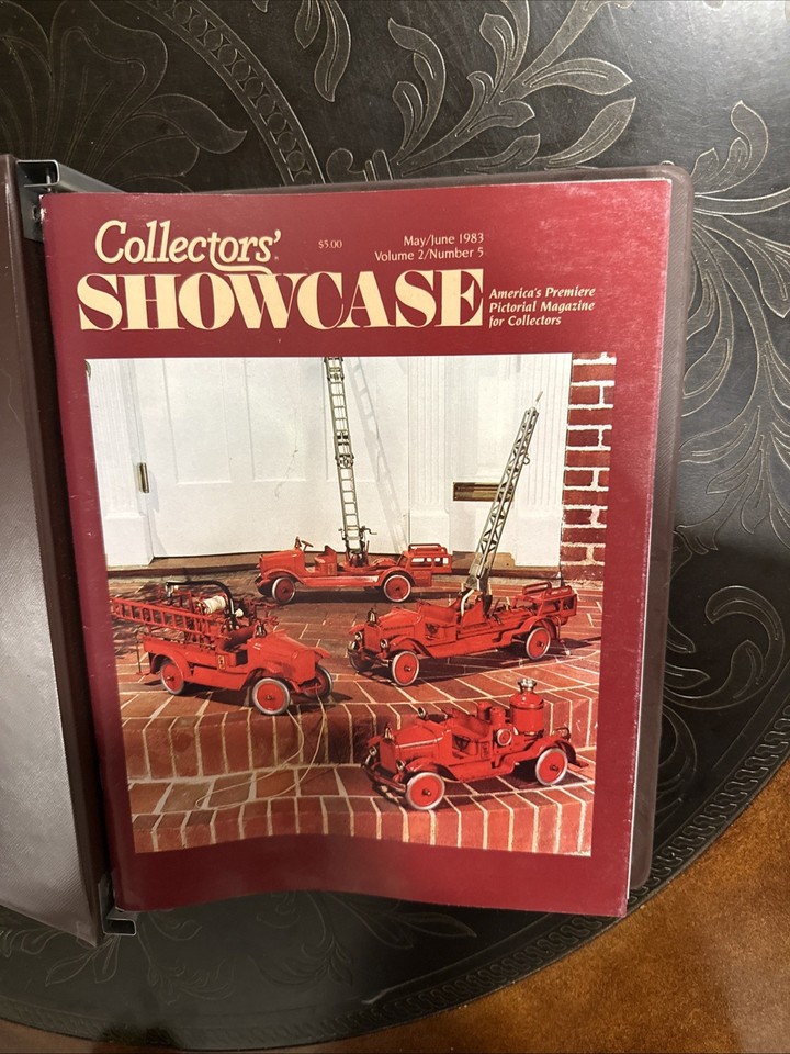 Collectors Showcase Magazine Lot May 1983-Dec 1984 In Vintage Binder ...