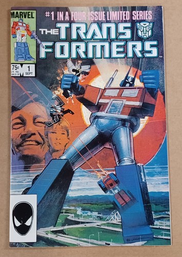 The Transformers #1 In A Four Issue Limited Series Marvel Comics 1984 ...